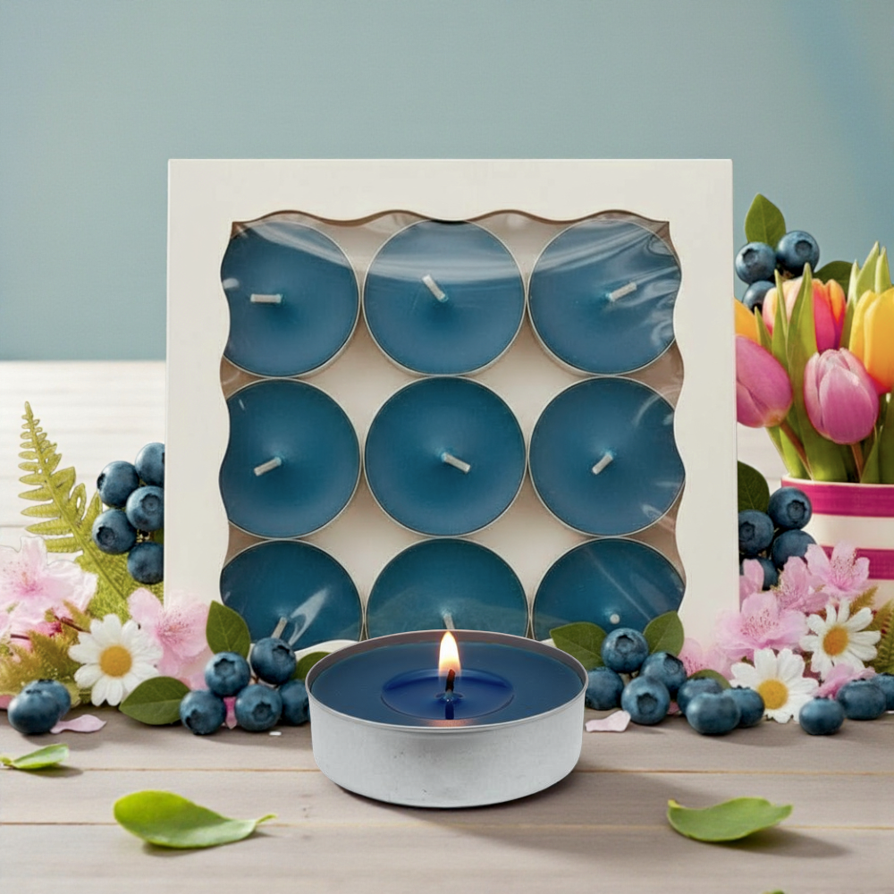 Blueberry Tealights – Fresh Wild Berry Aroma – Made in Canada ...